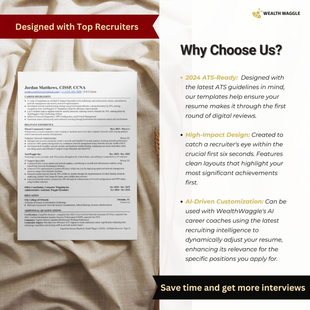 2024 ATS Resume Templates | AI-Powered, Job-Winning Designs